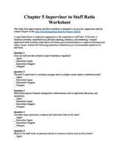 Chapter 5 Supervisor to Staff Ratio Worksheet - Help Desk Management ...